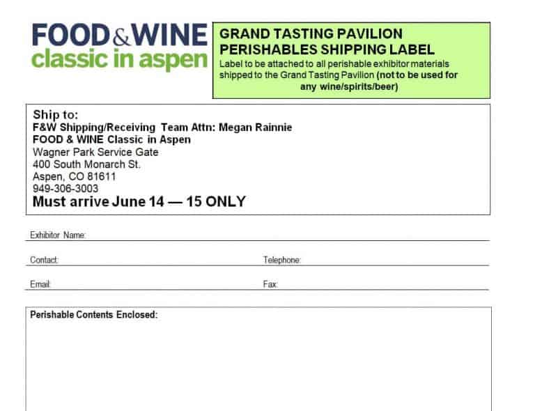 Top 19 Easy To Edit Shipping Label Templates – Word Excel Templates