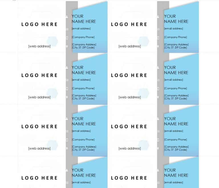 20 FREE Visiting Card Templates In MS WORD Word Excel Templates 20 FREE Visiting Card Templates In MS WORD Word Excel Templates